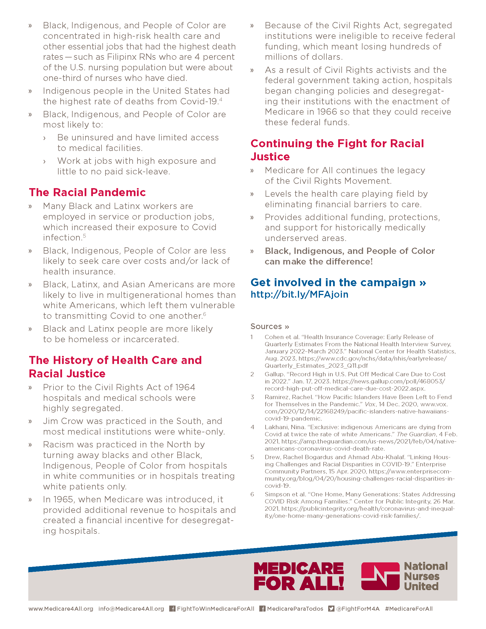 Flyers - Medicare For All
